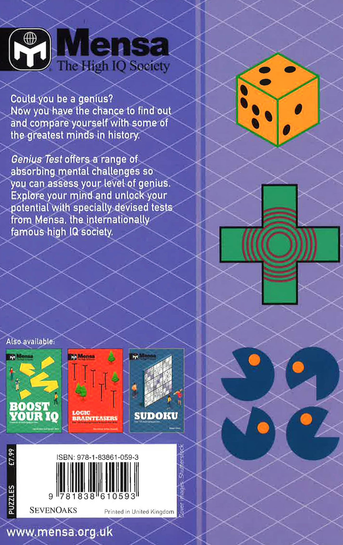 Mensa Genius Test (New Covers) – BookXcess