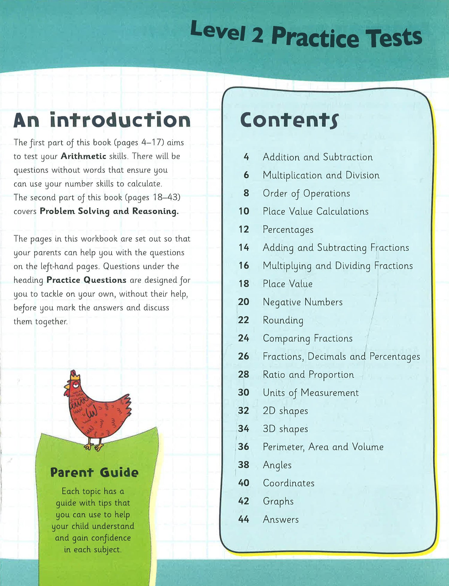 Level 2 Practice Tests: Don'T Panic Maths – BookXcess
