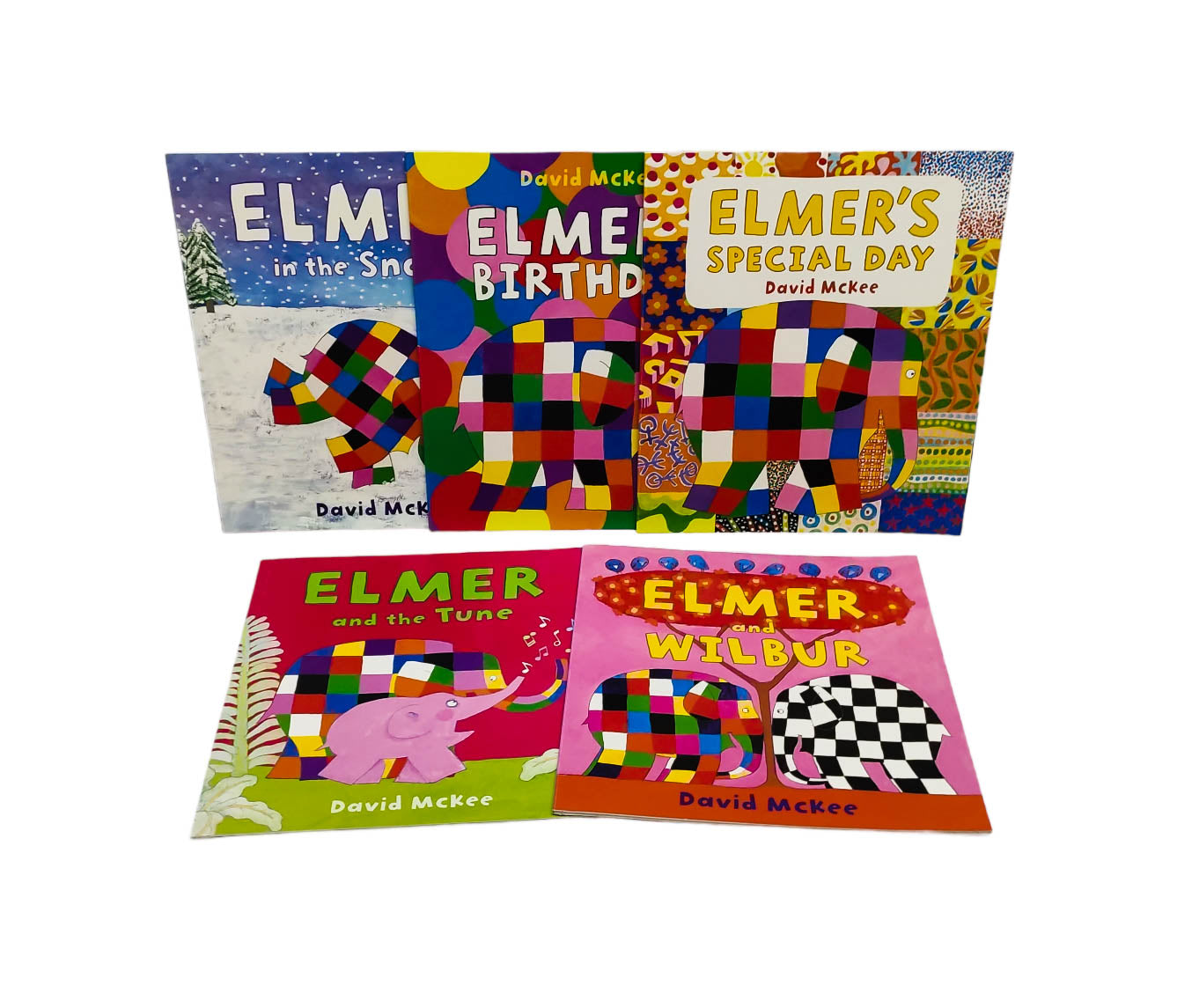 Elmer 10 Book Pack: Elmer, Elmer & The Rainbow, Elmer & The Race, Elme ...
