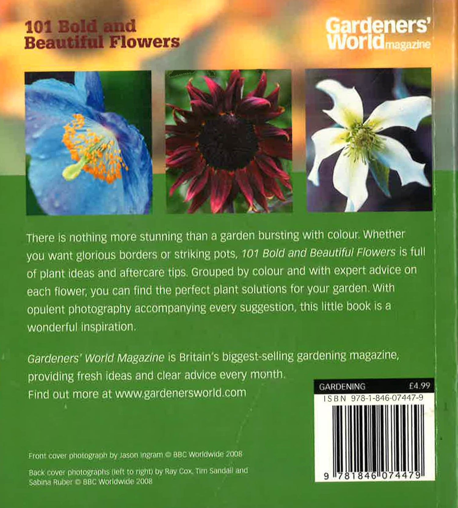 Gardeners' World: 101 Bold And Beautiful Flowers – BookXcess