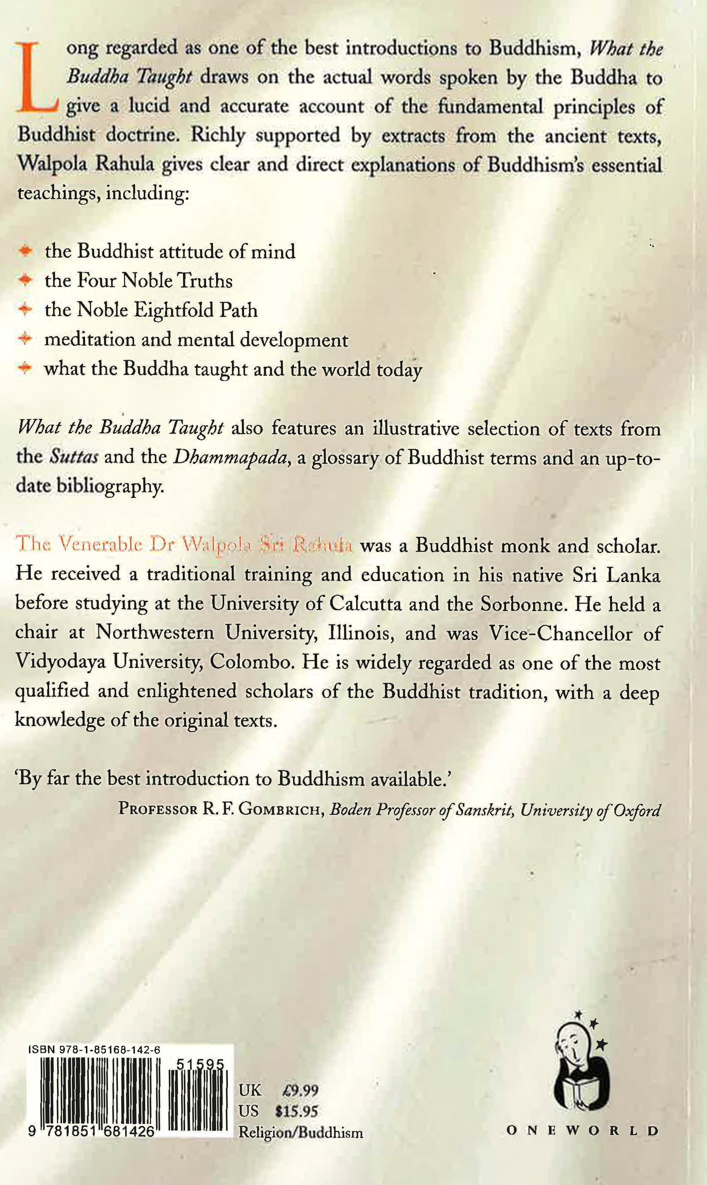 What The Buddha Taught – BookXcess