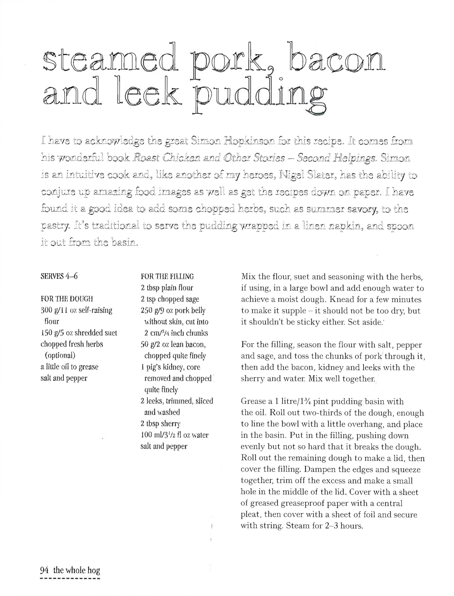 The Whole Hog: Recipes And Lore For Everything But The Oink – BookXcess