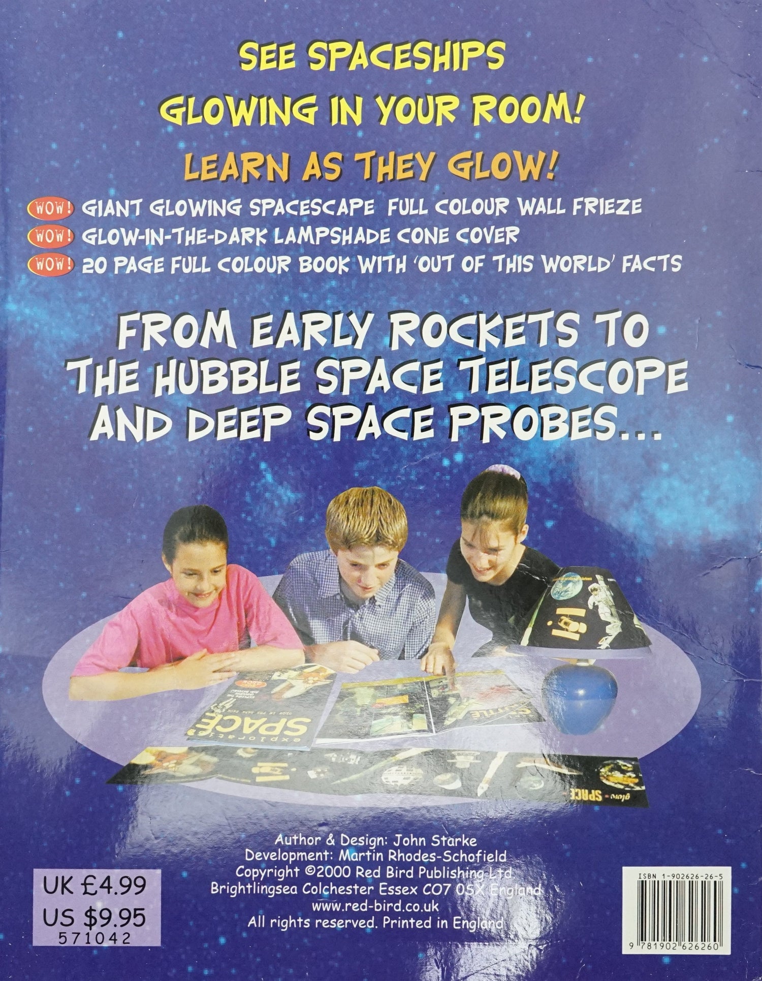 Glow In The Dark Pack Exploration Space – BookXcess