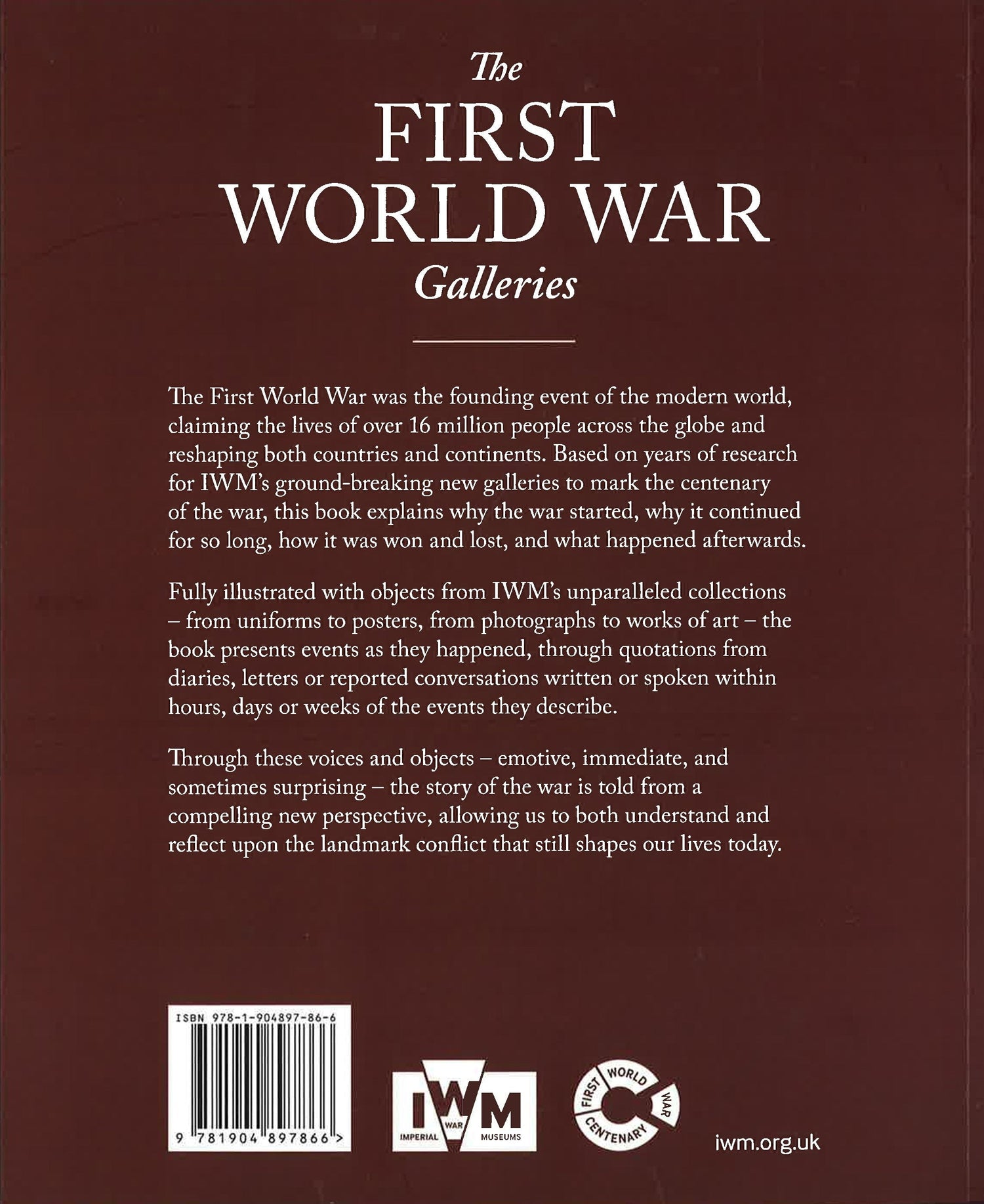 The First World War Galleries – BookXcess