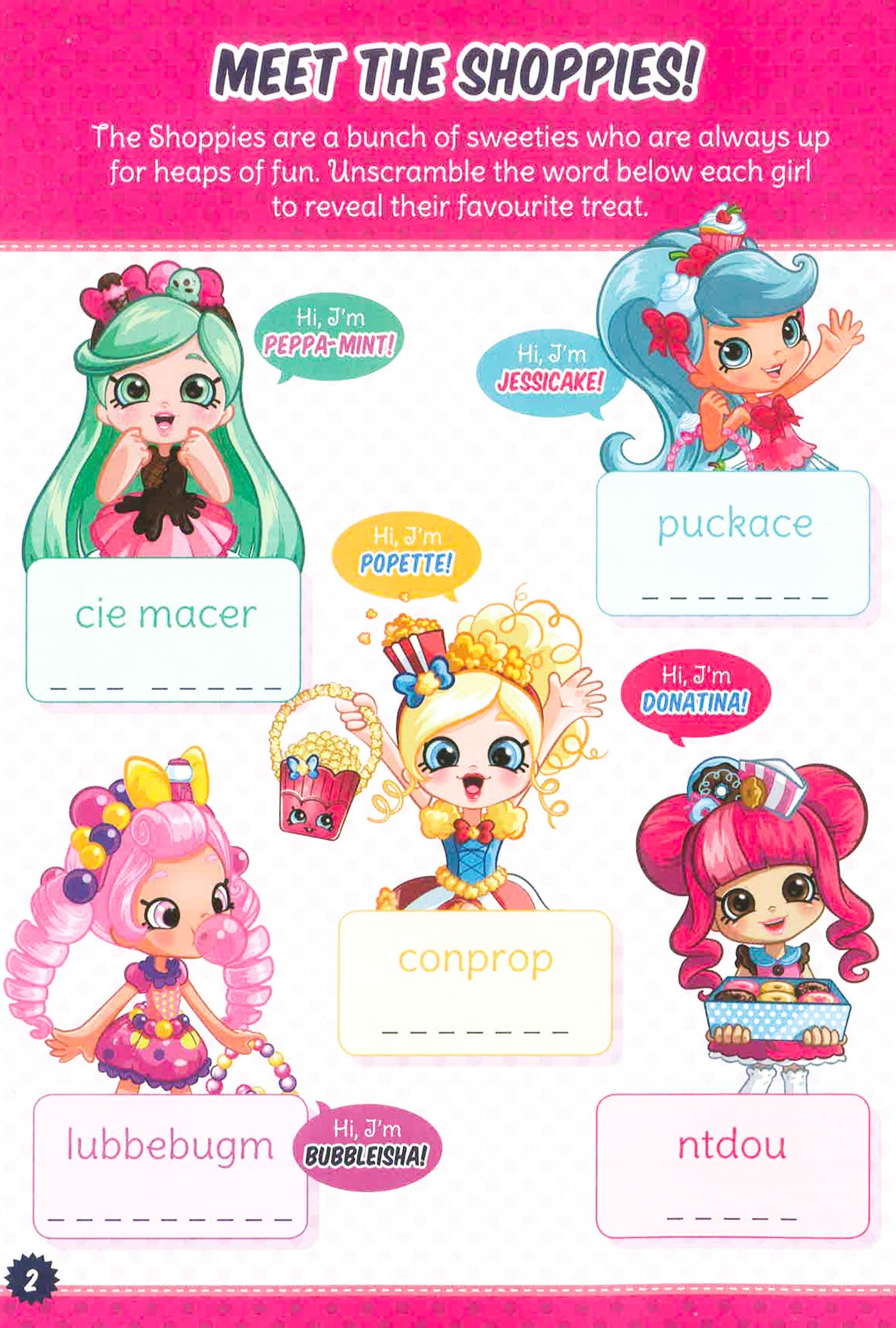 Shopkins Shoppies Press Out & Play Activity Book – BookXcess