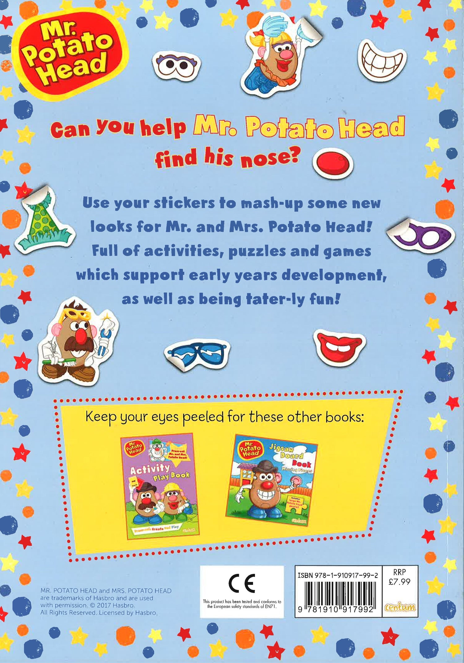 Mr Potato Head My First Sticker Book – BookXcess
