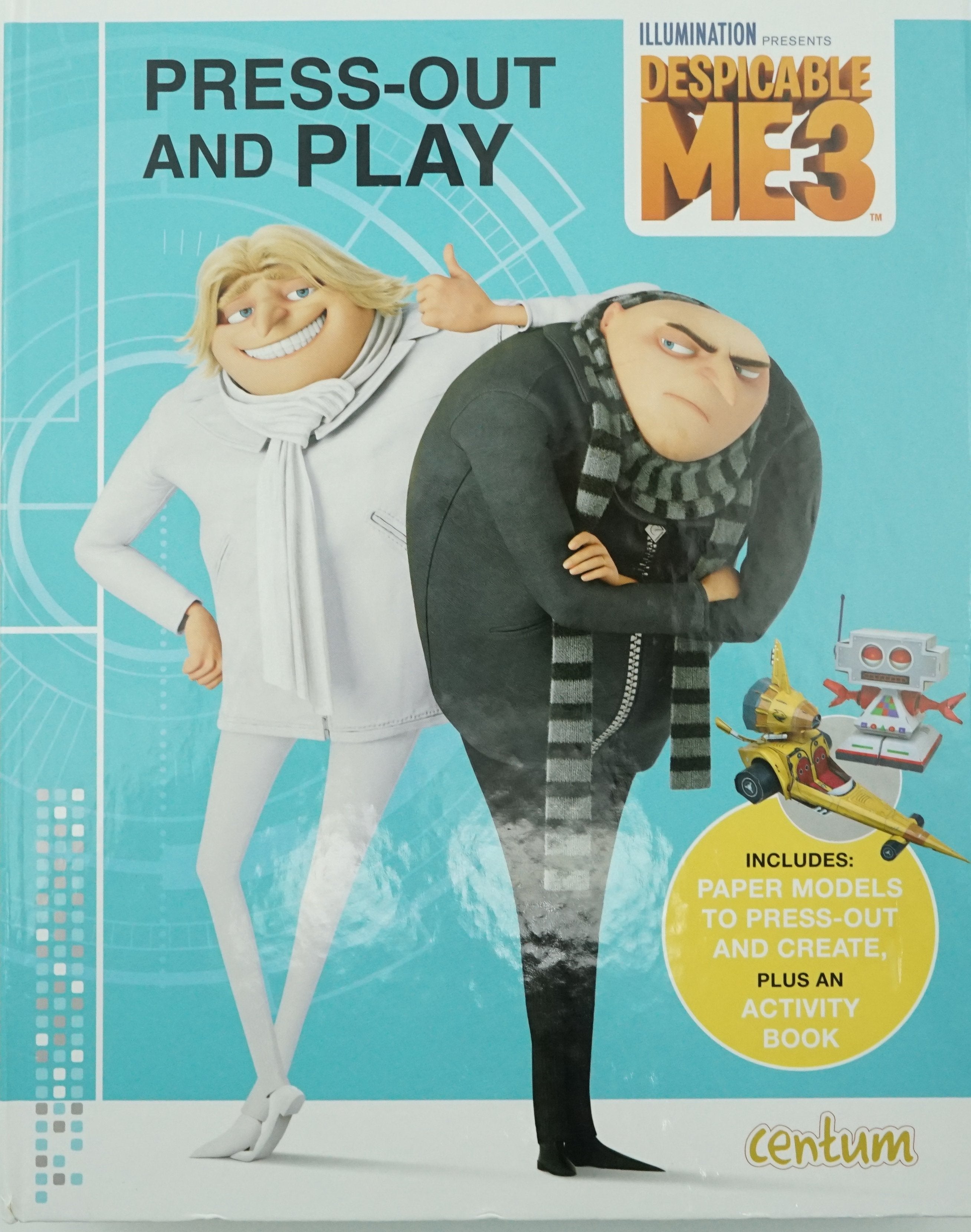 Despicable Me 3 Press-Out And Play – BookXcess