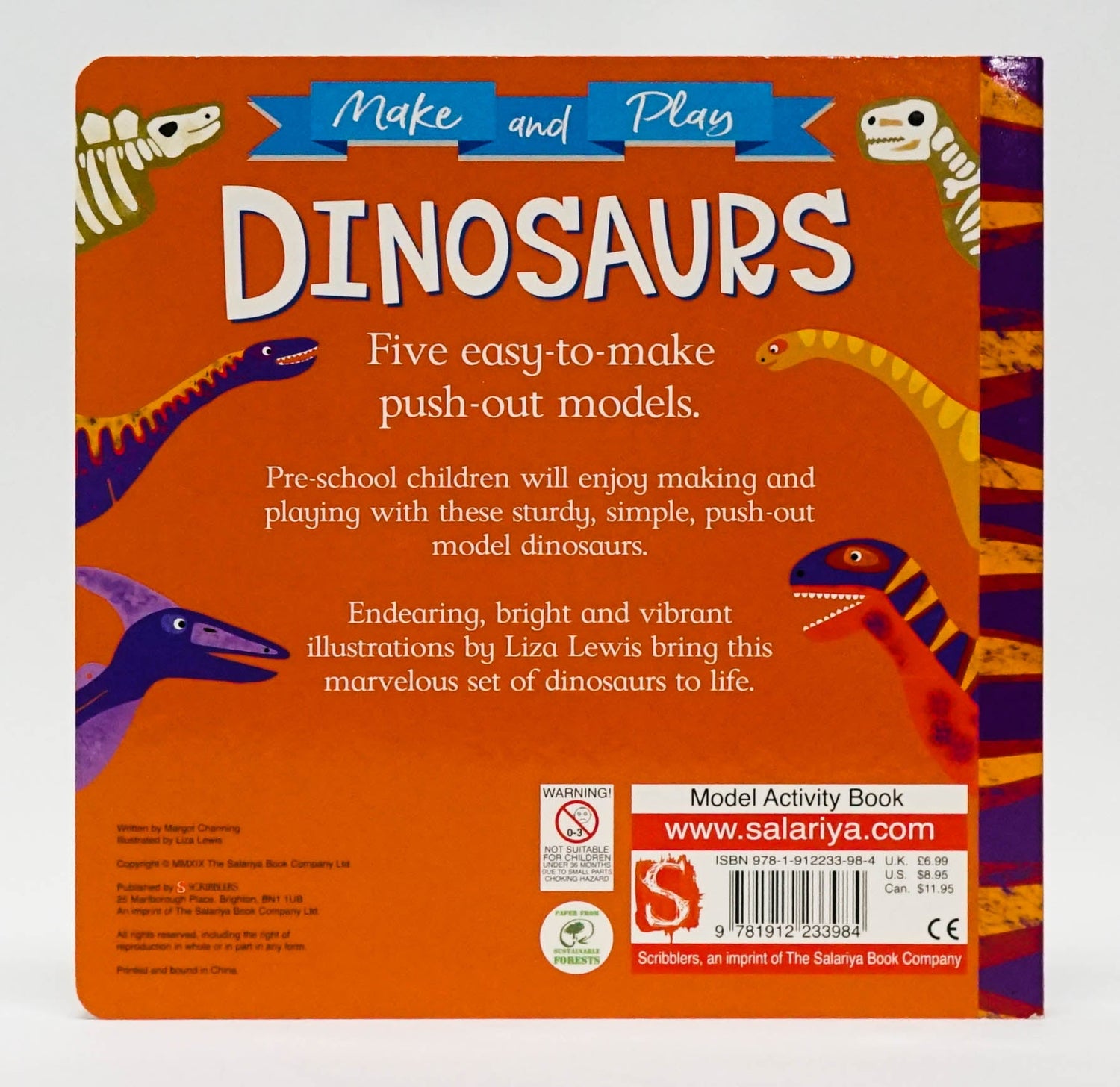 Make And Play Dinosaurs – BookXcess
