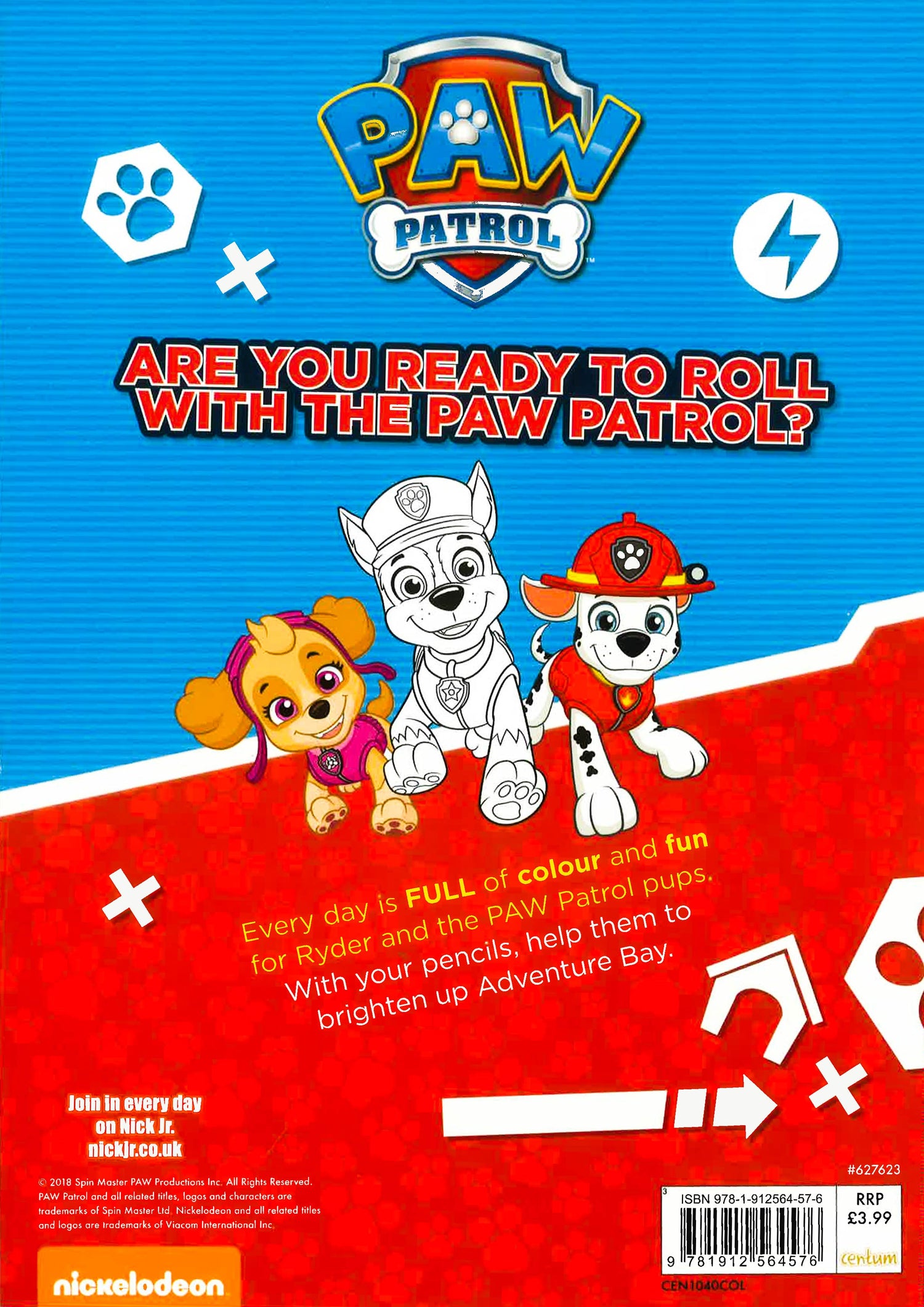 Paw Patrol Colouring Book – BookXcess
