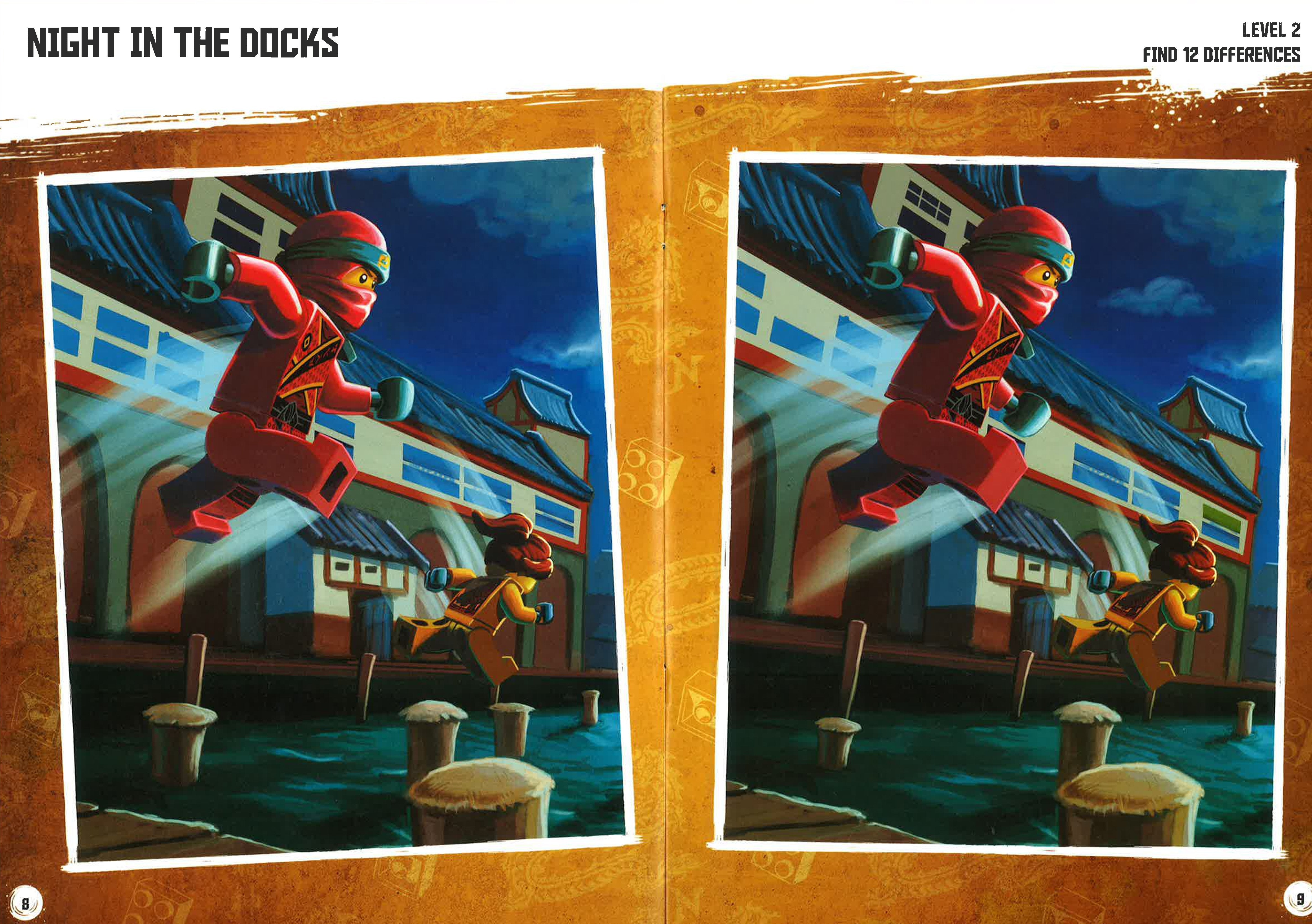 LEGO Ninjago: Spot The Difference Activity – BookXcess