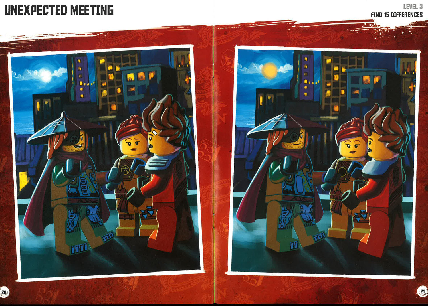 LEGO Ninjago: Spot The Difference Activity – BookXcess