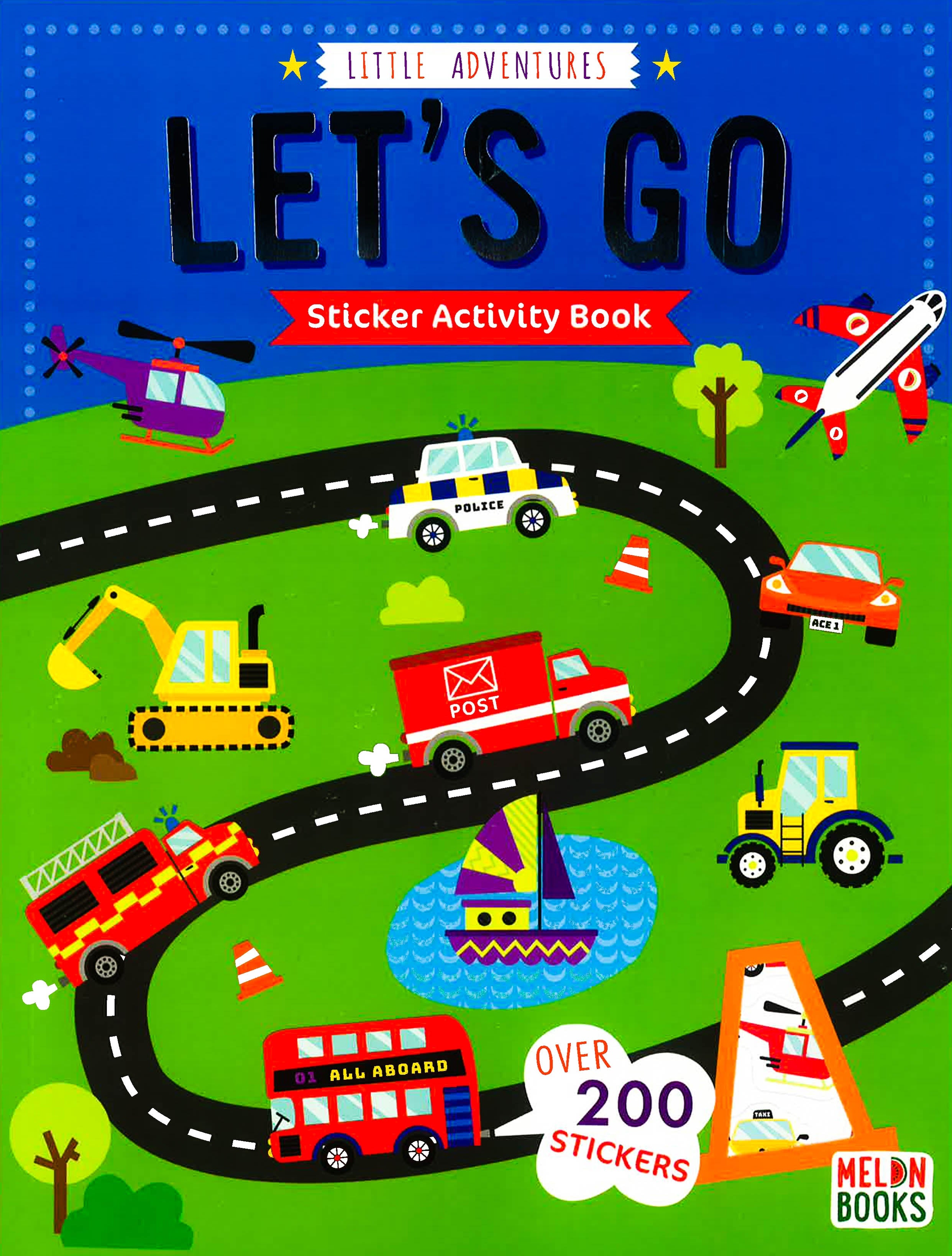 Let? Go Sticker Activity Book – BookXcess