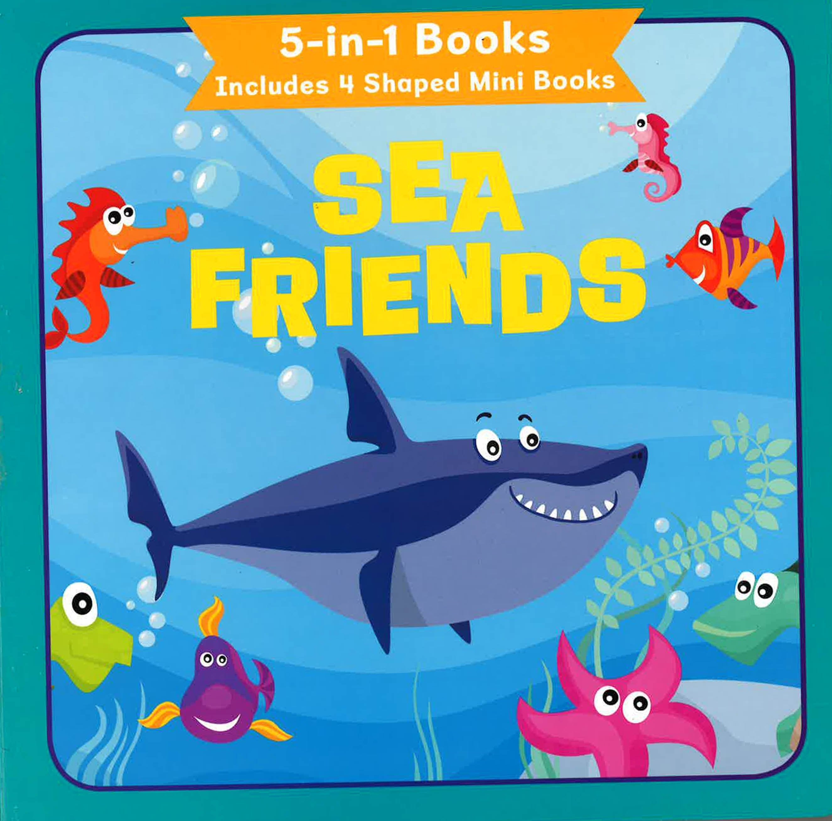 [Bundle 3 @ RM30] 5 In 1 Books - Sea Friends – BookXcess