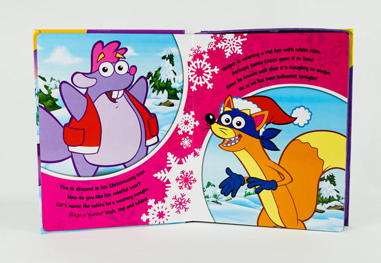 Dora The Explorer:Merry Christmas My Busy Book – BookXcess