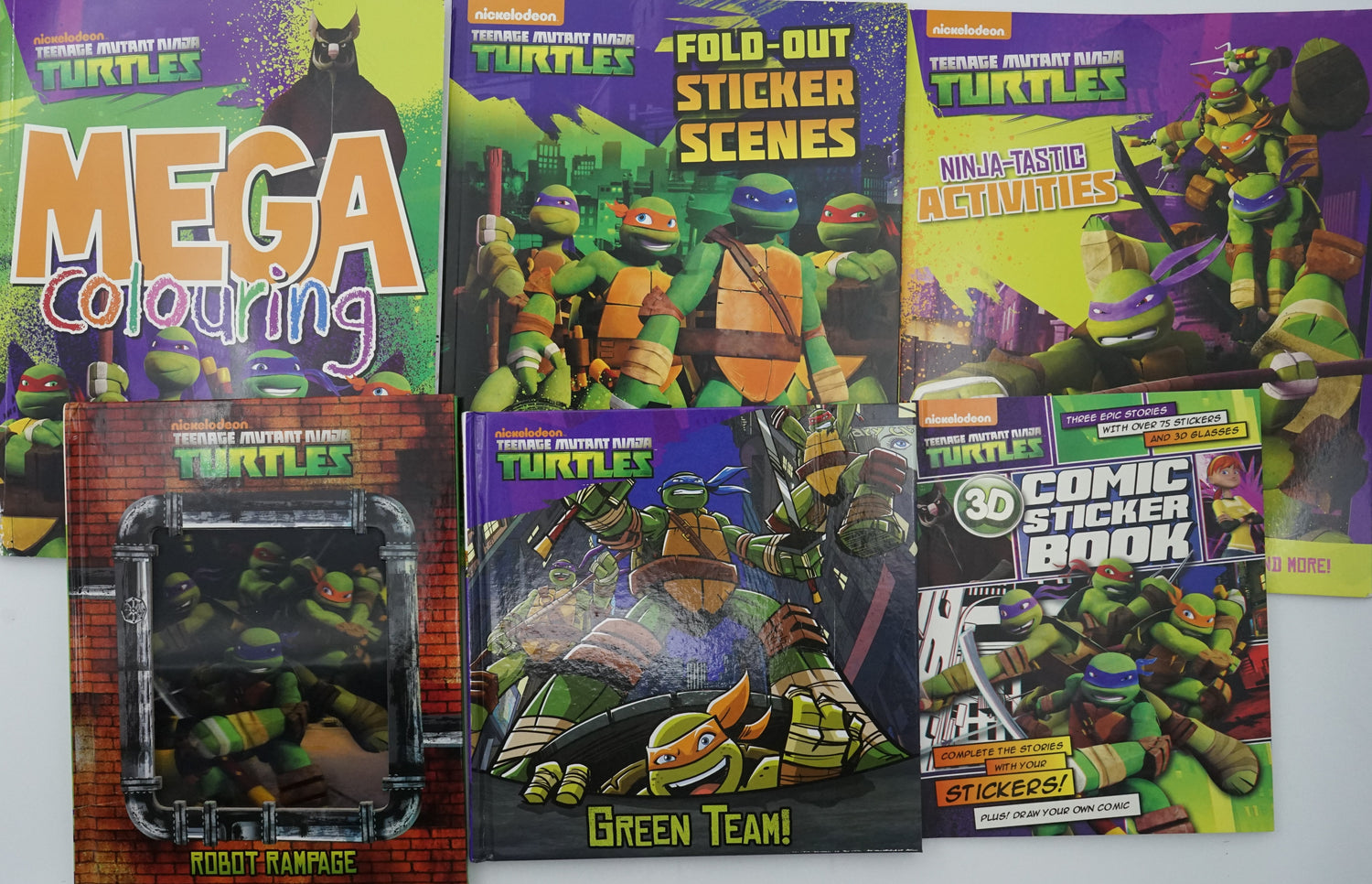 Teenage Mutant Ninja Turtles Book Set (6 Books) – BookXcess