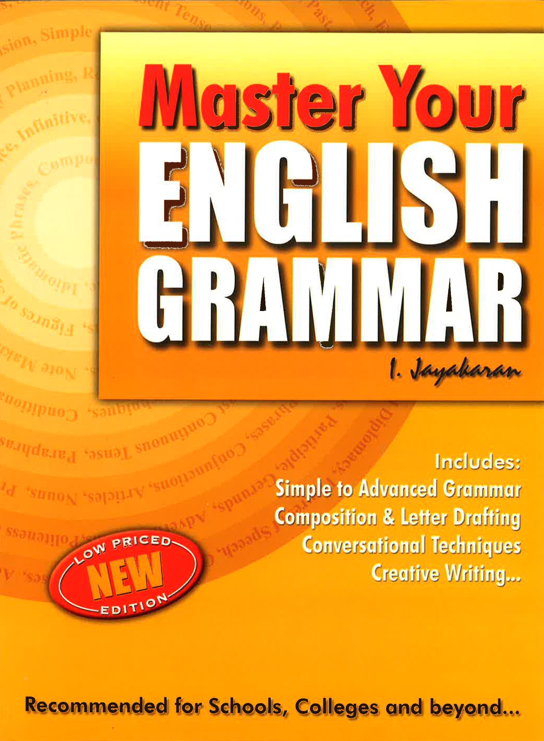 Master Your English Grammar – BookXcess