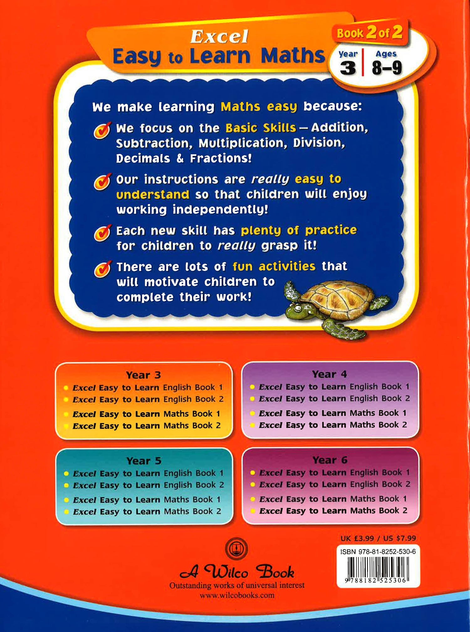 Excel Easy To Learn Maths: Year 3 (Book 2) – BookXcess