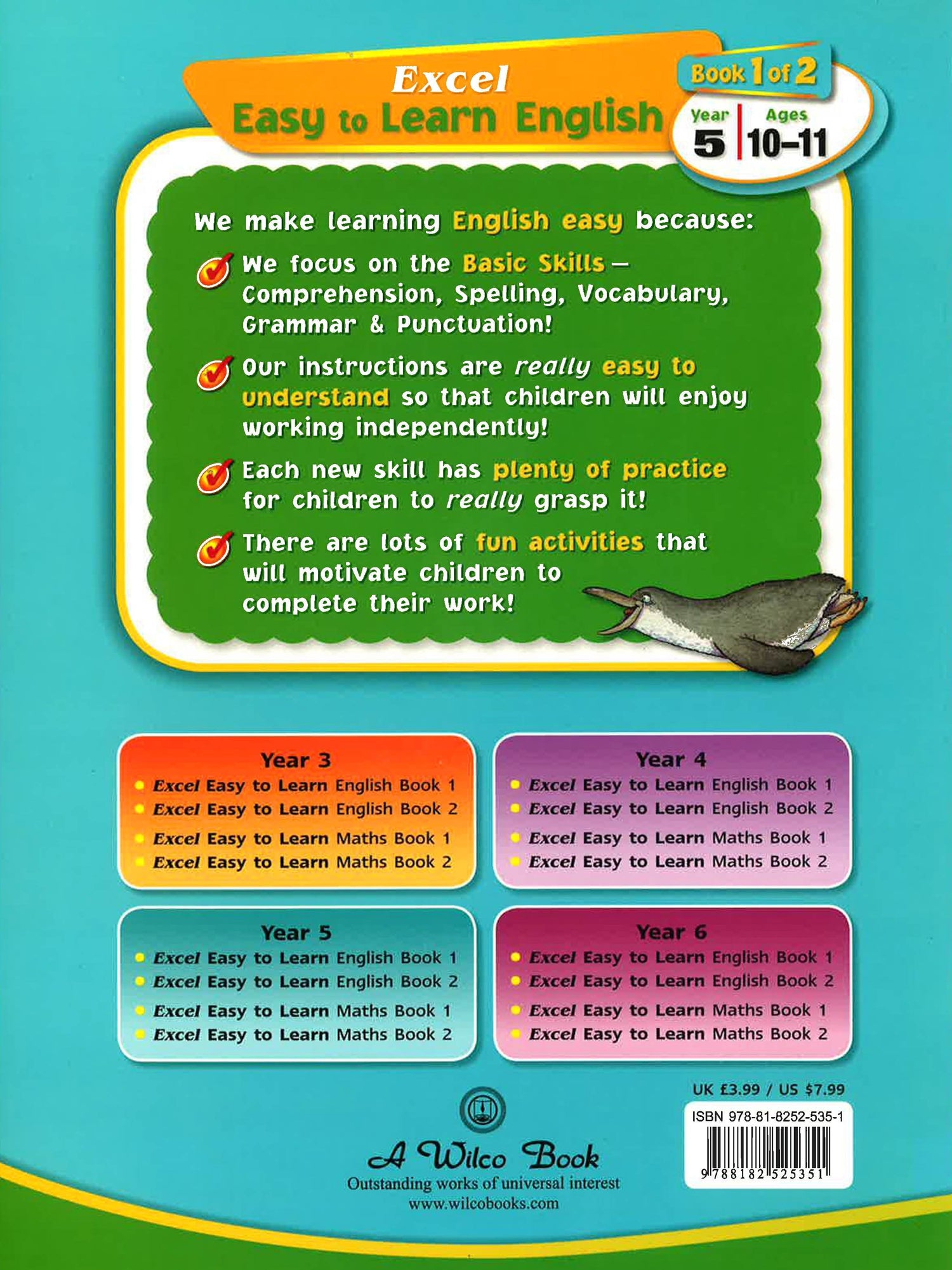 Excel Easy To Learn English Year 5 (Book 1) – BookXcess