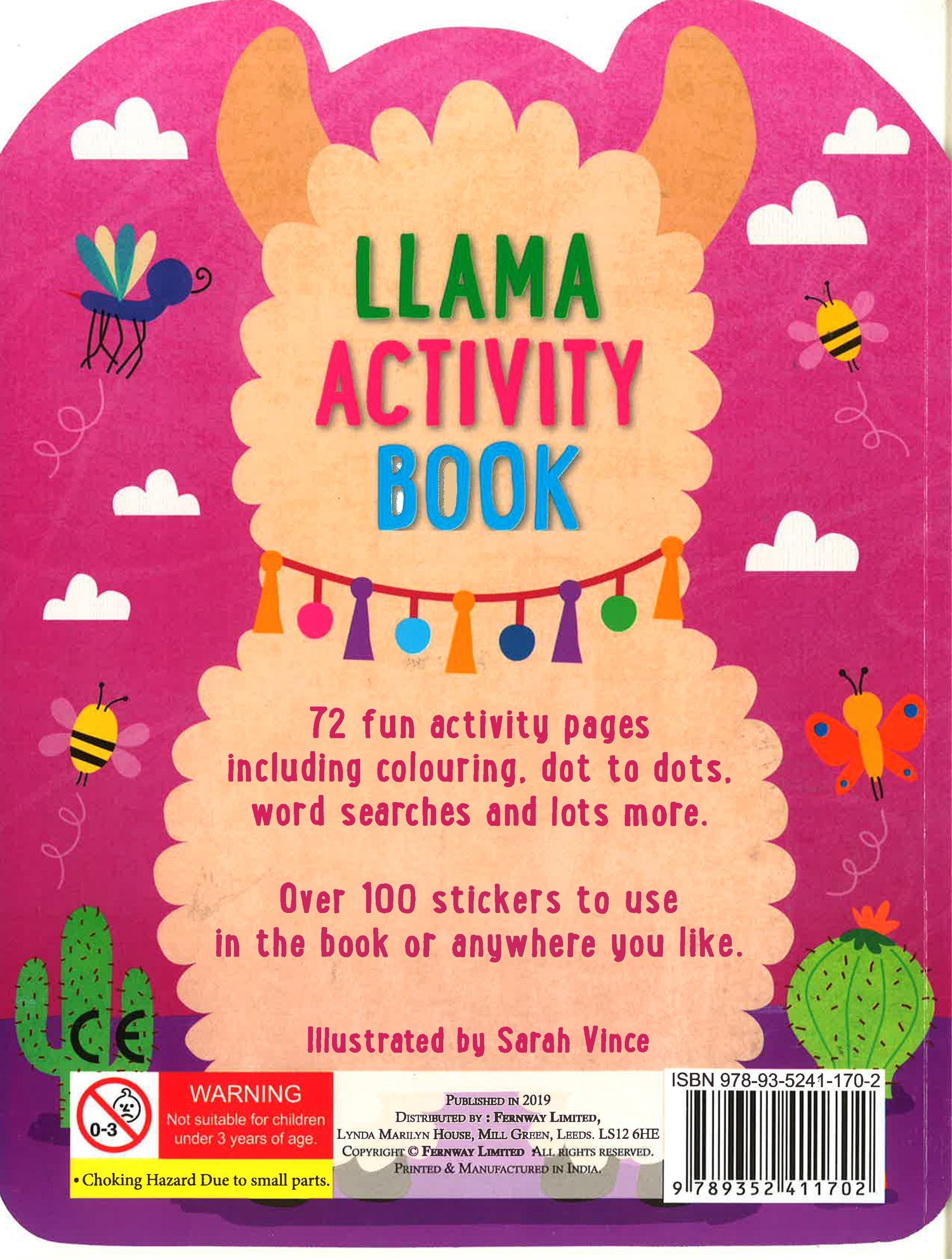 Llama Activity Book – BookXcess