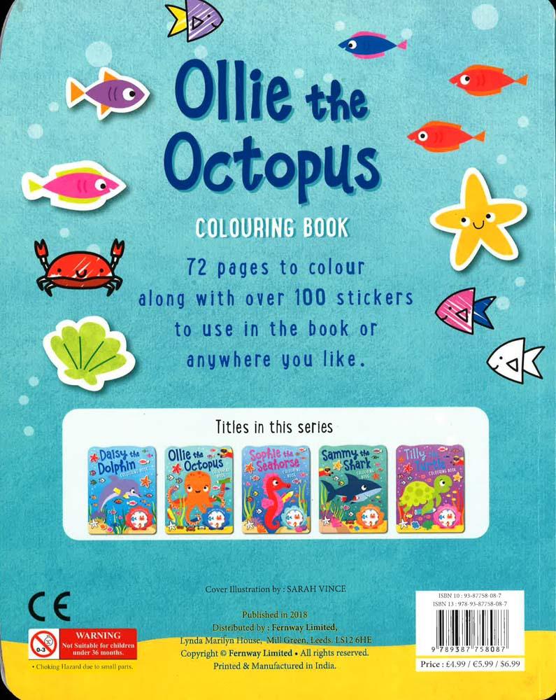 Ollie The Octopus Colouring Book – BookXcess