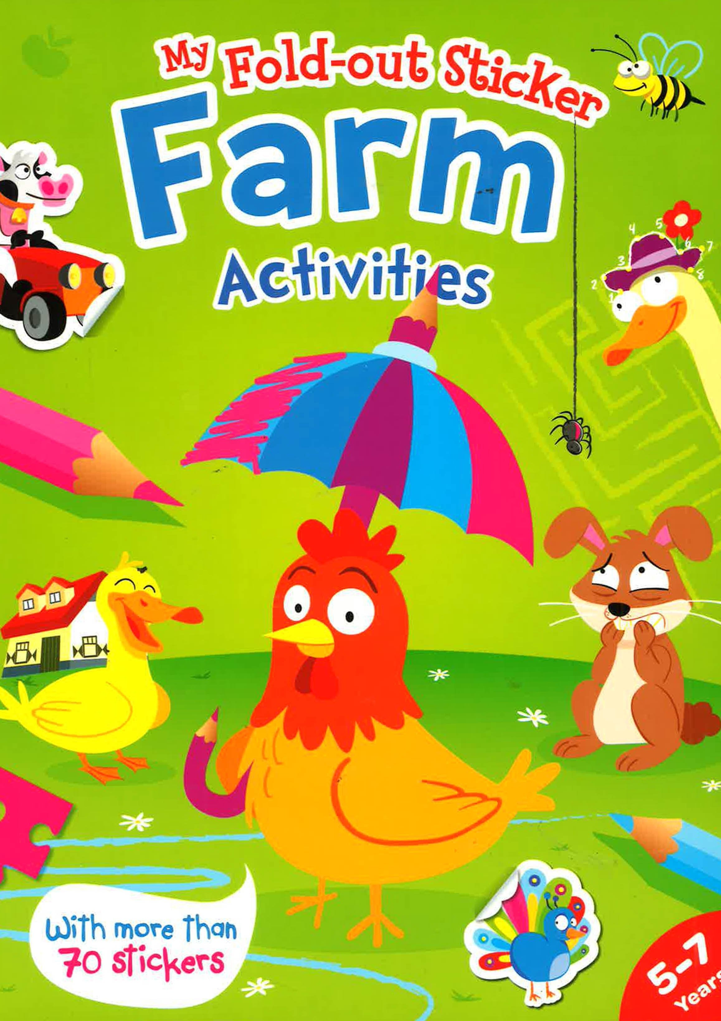 Farm (My Fold Out Sticker Activities) – BookXcess