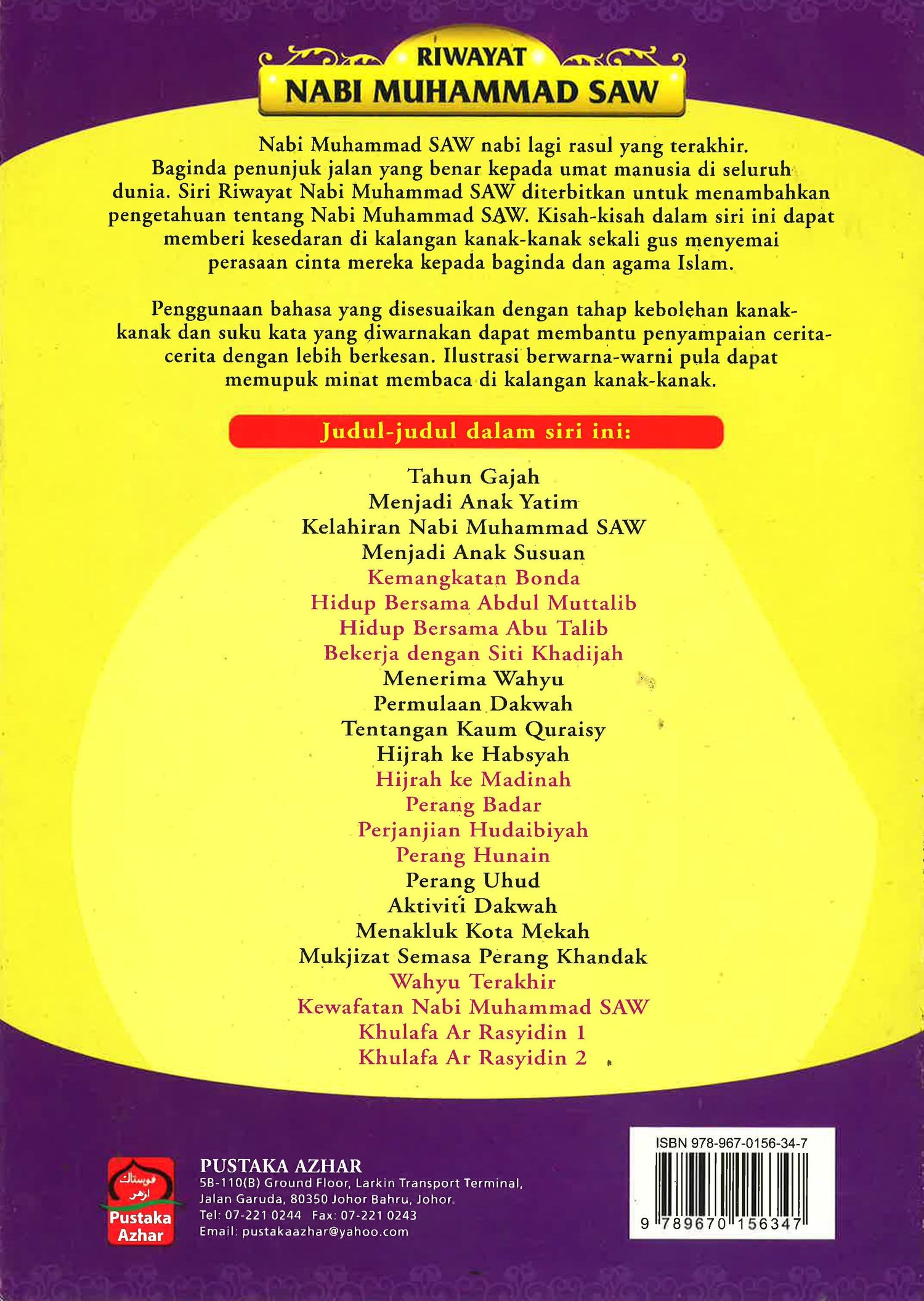 Kewafatan Nabi Muhammad Saw – BookXcess