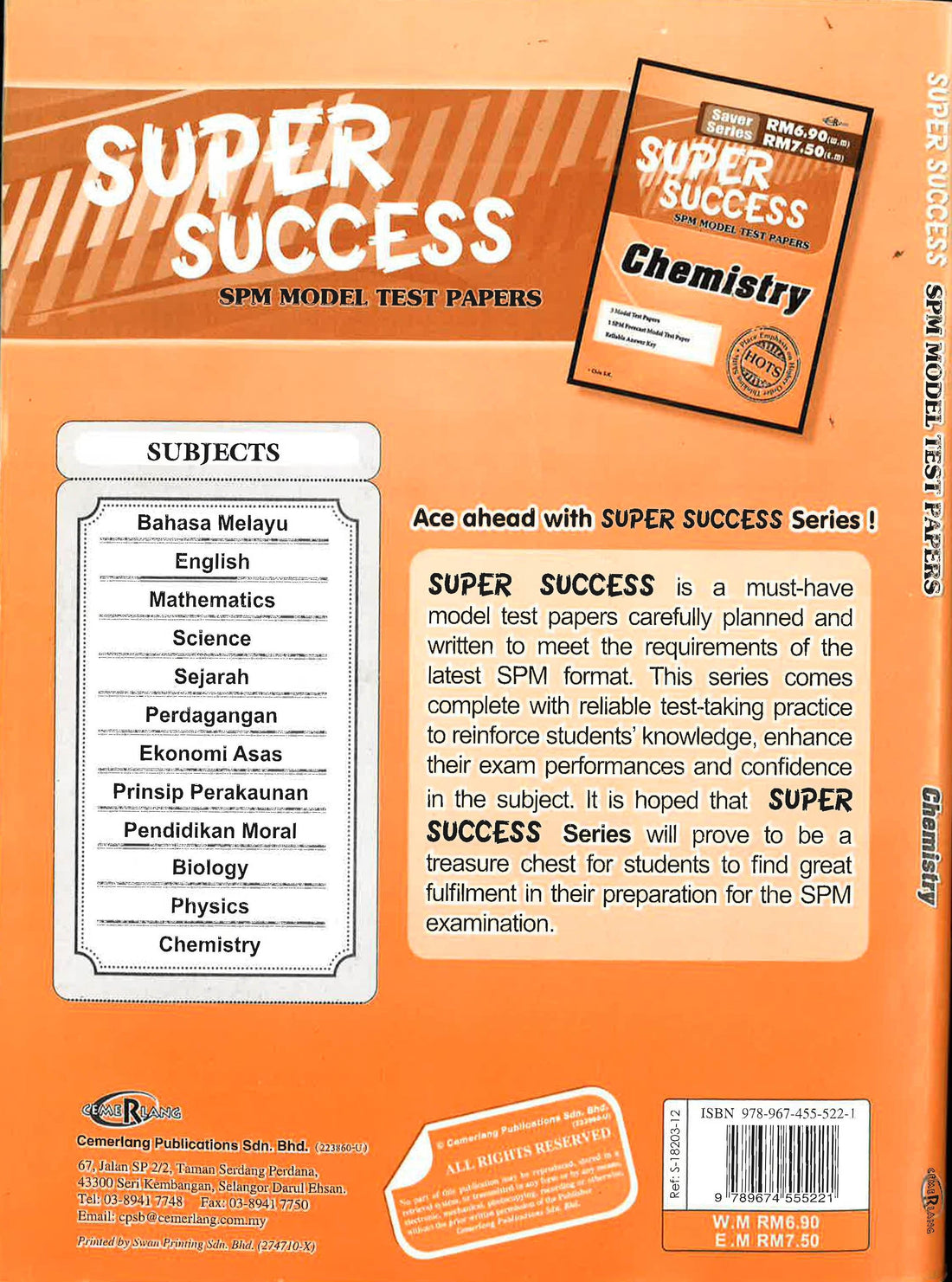 Super Success Spm Chemistry – BookXcess