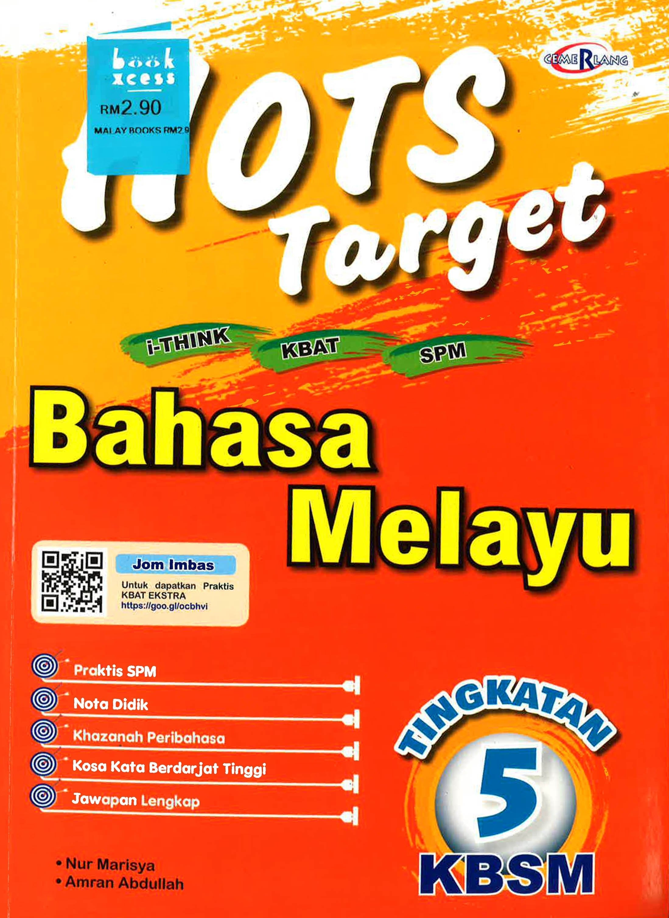 Hots Target Bahasa Melayu Tingkatan 5 KBSM – BookXcess