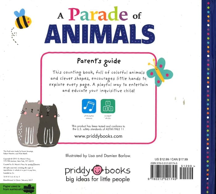 A Parade Of Animals: A Counting Book – BookXcess