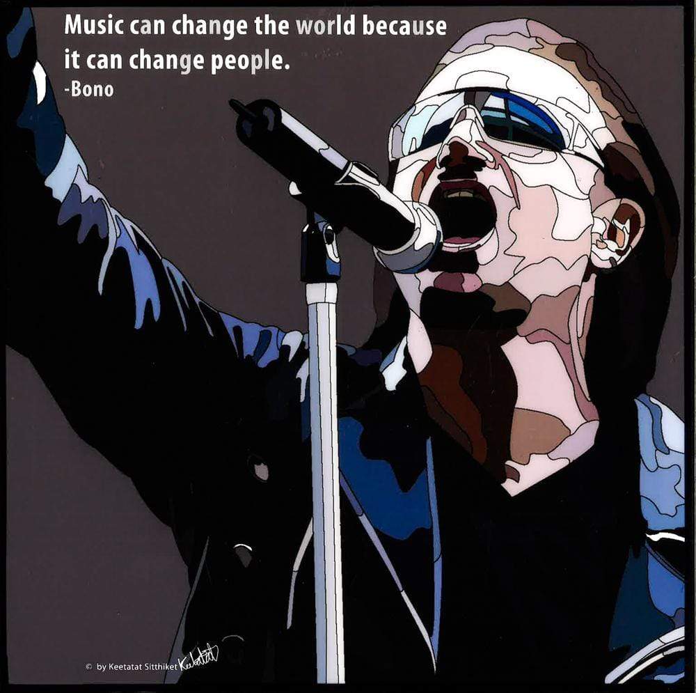 Bono Pop Art (10'X10') – BookXcess