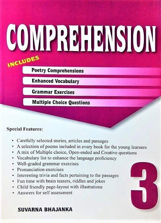 Comprehension 3 – BookXcess