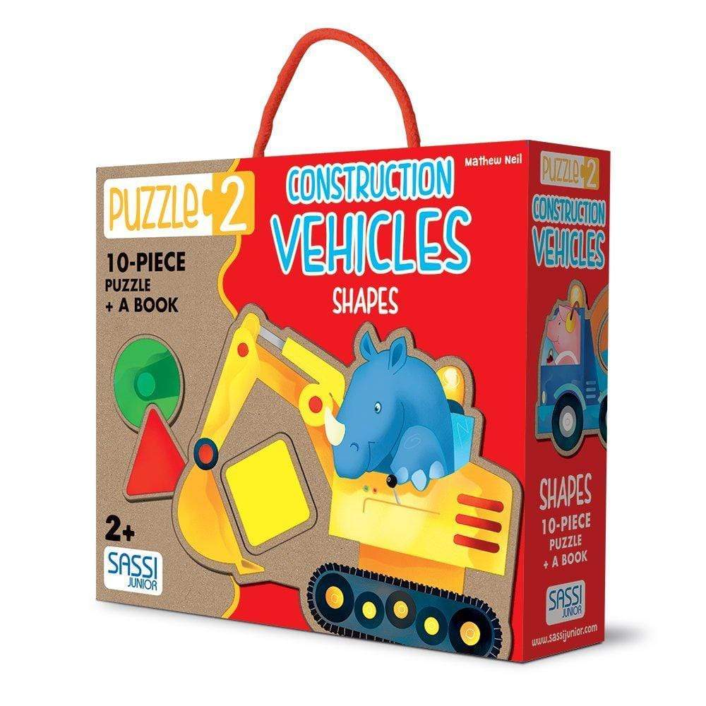 Construction Vehicles. Shapes – BookXcess