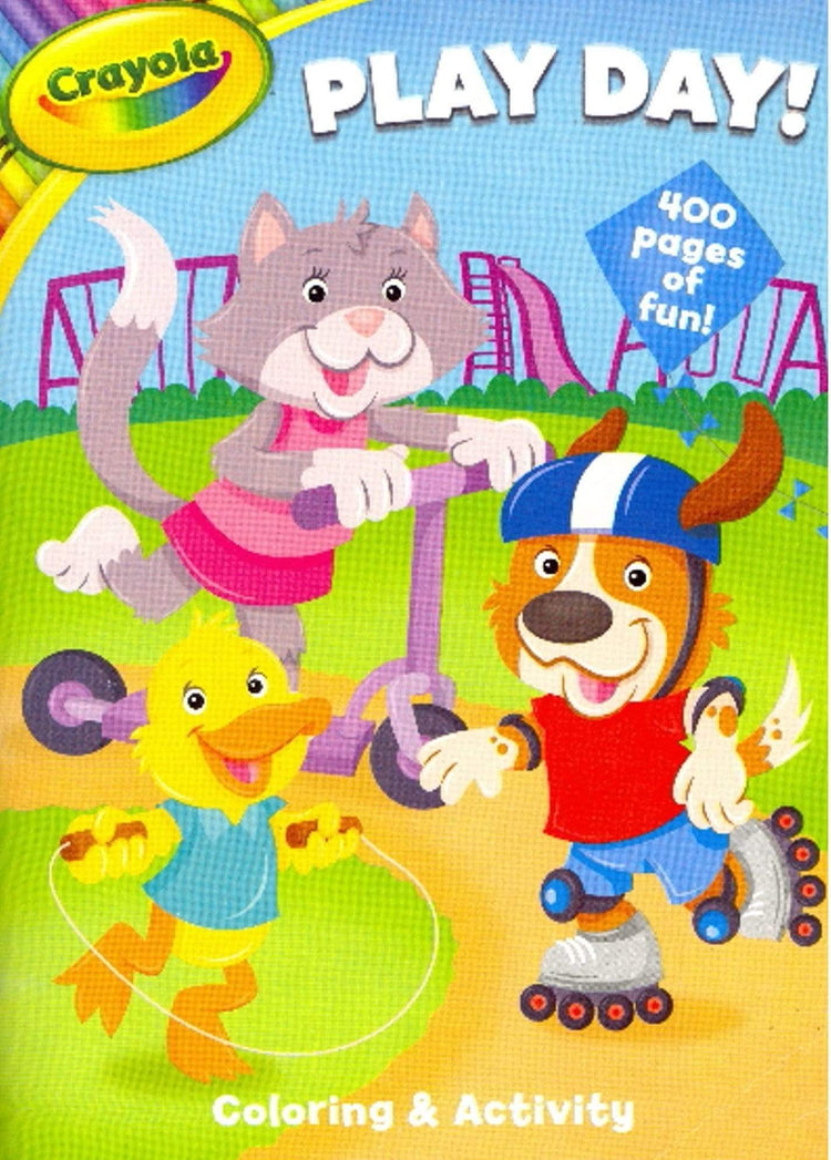 Crayola Play Day Coloring And Activity – BookXcess