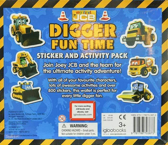 Digger Fun Time: Sticker And Activity Pack – BookXcess