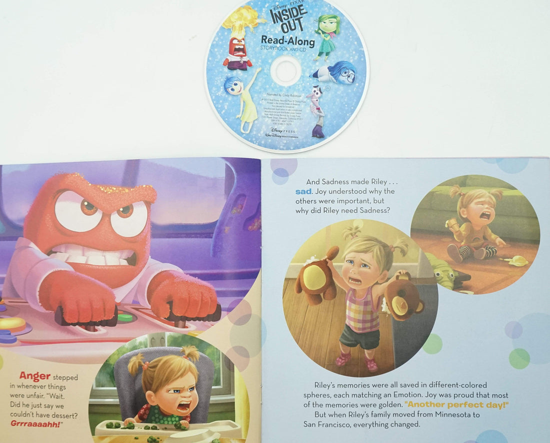 Disney Inside Out: Read-Along Storybook And Cd – BookXcess