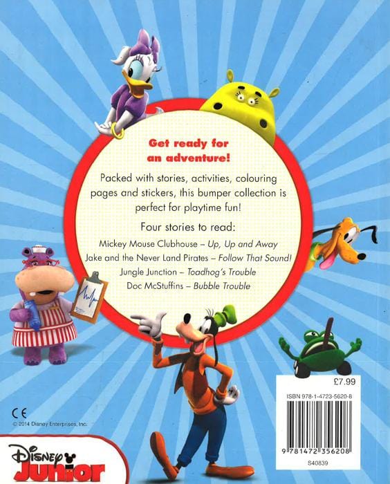Disney Junior Big Book Of Fun: Over 200 Pages Of Stories, Colouring An ...