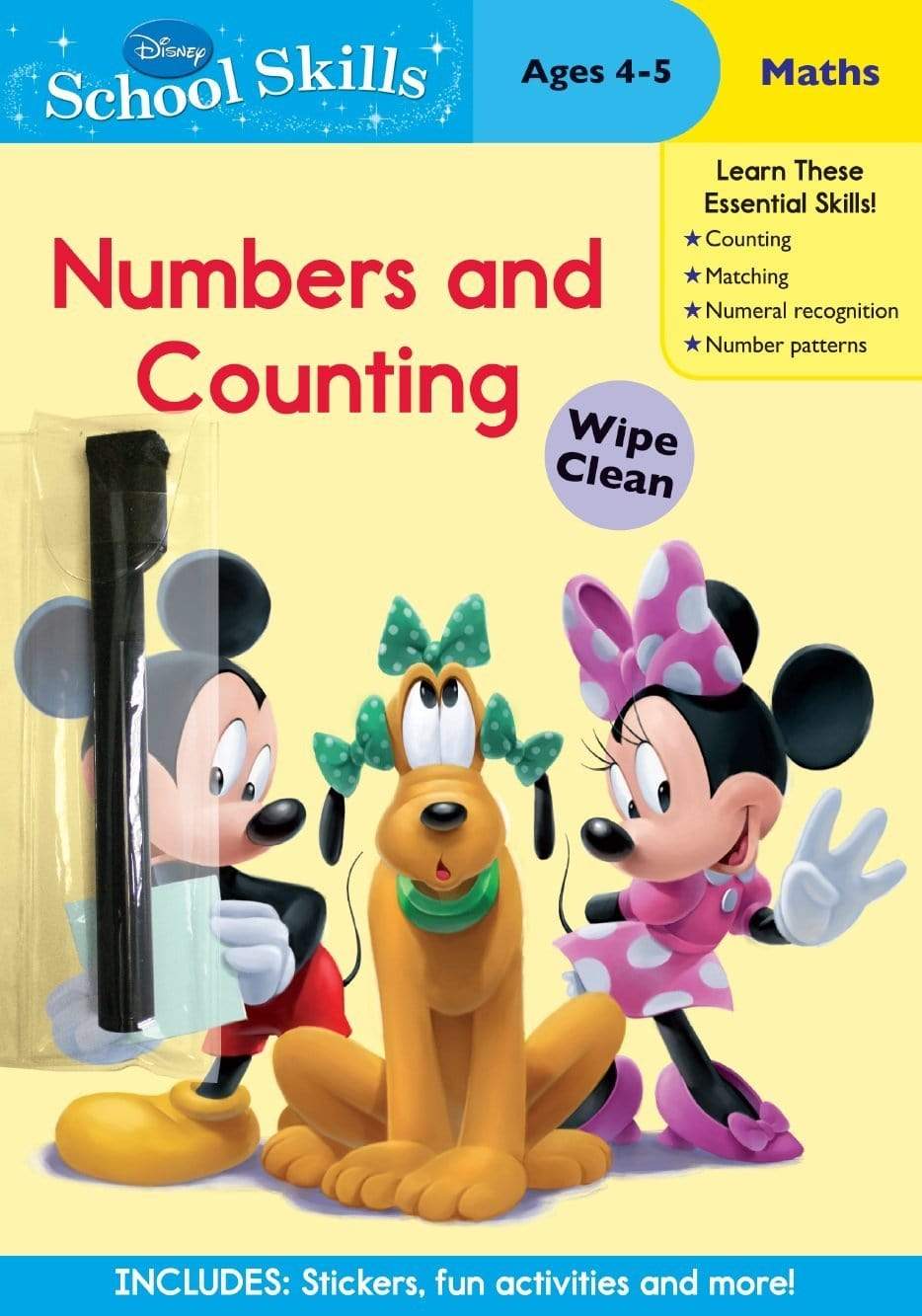 Disney School Skills: Numbers And Counting – BookXcess