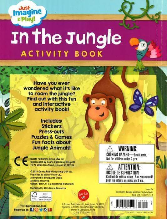 Just Imagine & Play! In The Jungle Activity Book: Jungle Activity Book ...