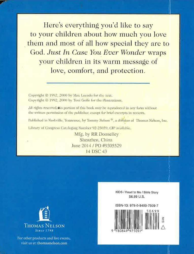 Just In Case You Ever Wonder – BookXcess