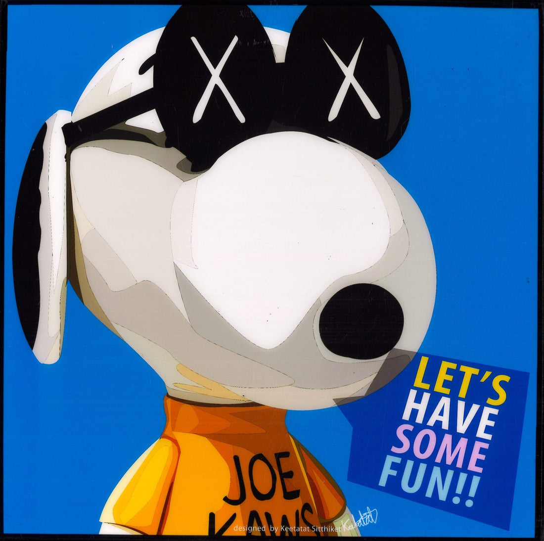 Kaws: Snoopy Pop Art (10'X10') – BookXcess