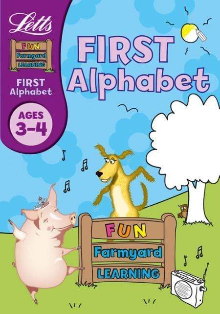 Letts Fun Farmyard Learning - First Alphabet (Age 3-4) – BookXcess