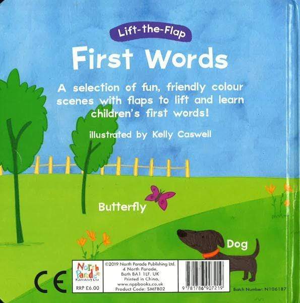 Lift-The-Flap Book - First Words – BookXcess