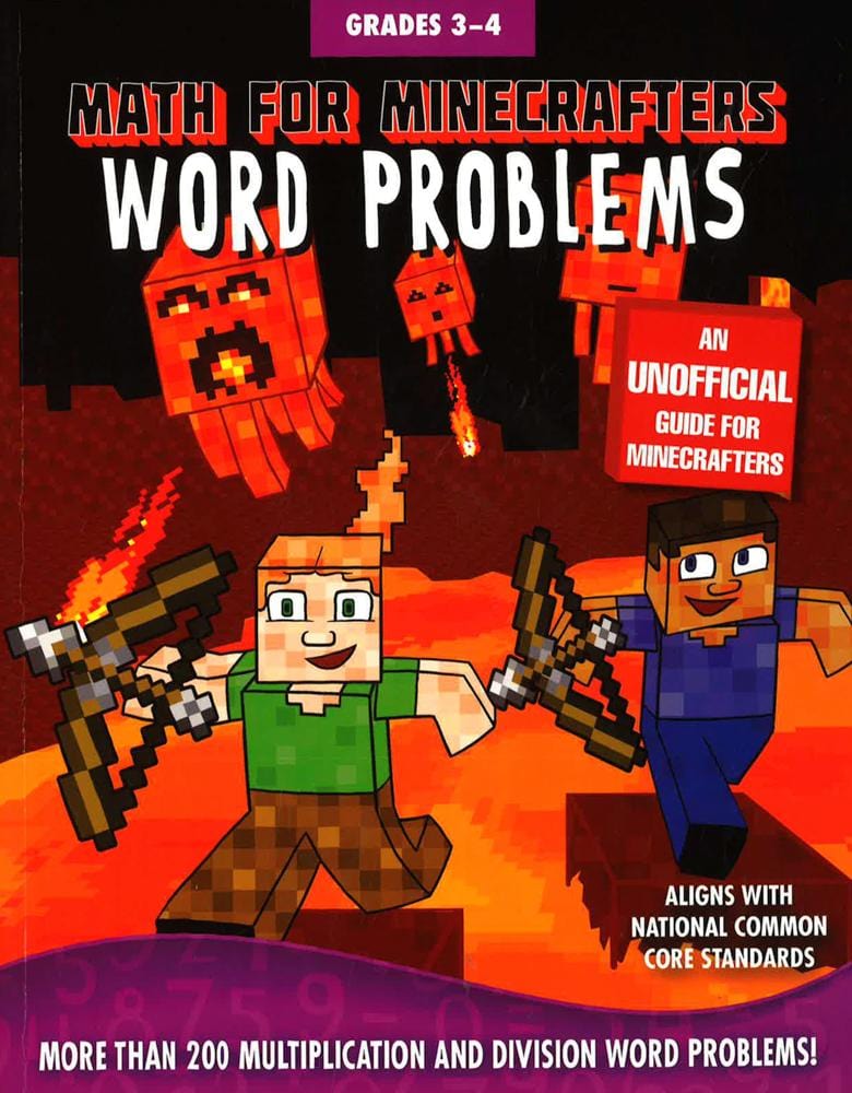 Math For Minecrafters Word Problems: Grades 3-4 – BookXcess