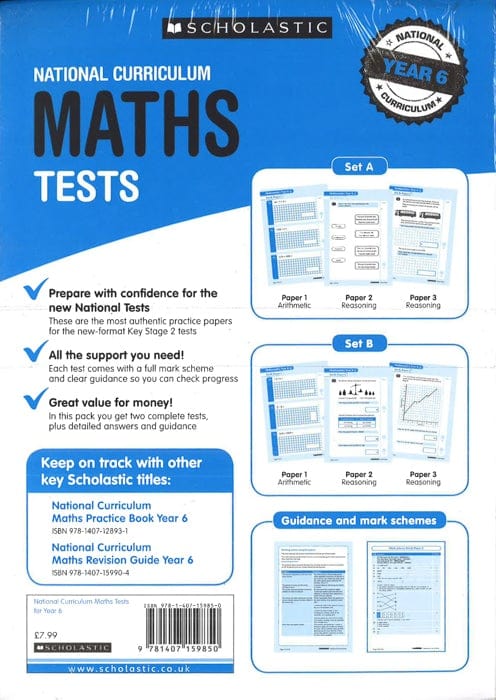 Maths Test - Year 6 – BookXcess