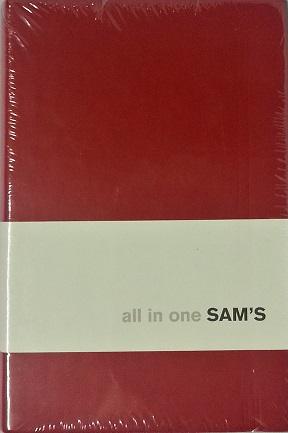 Note Book: Sam's Baio Red All In One Sams – BookXcess