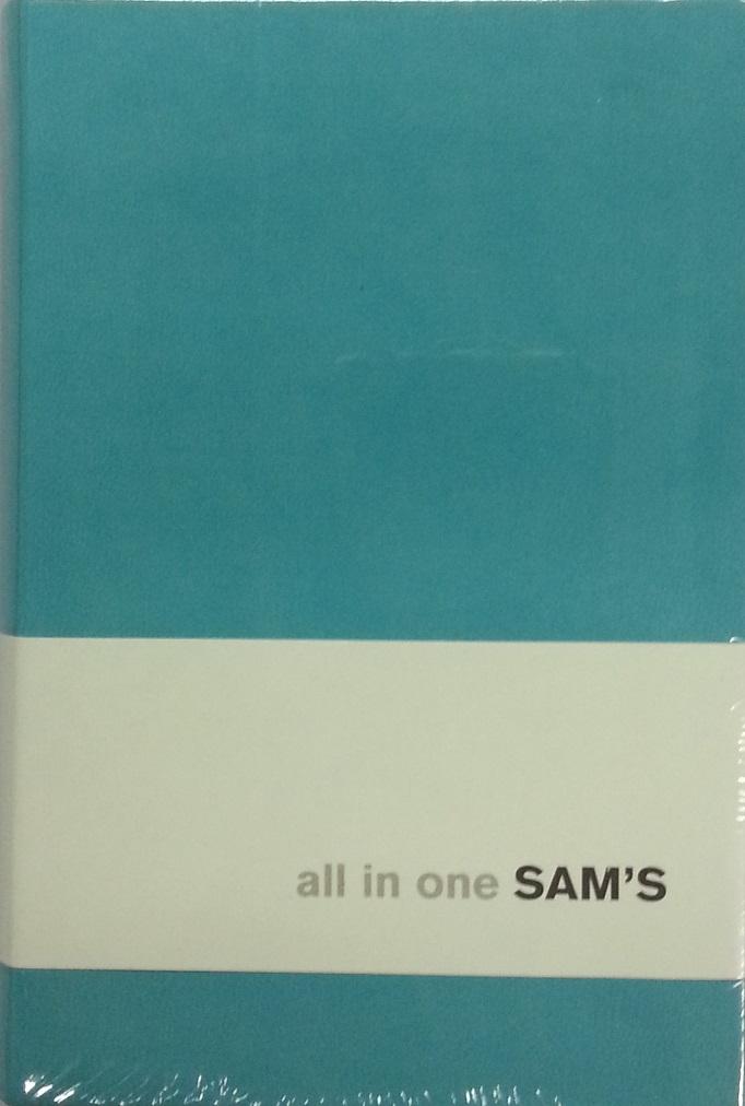 Note Book: Sam's Baio Turquiose All In One Sams – BookXcess