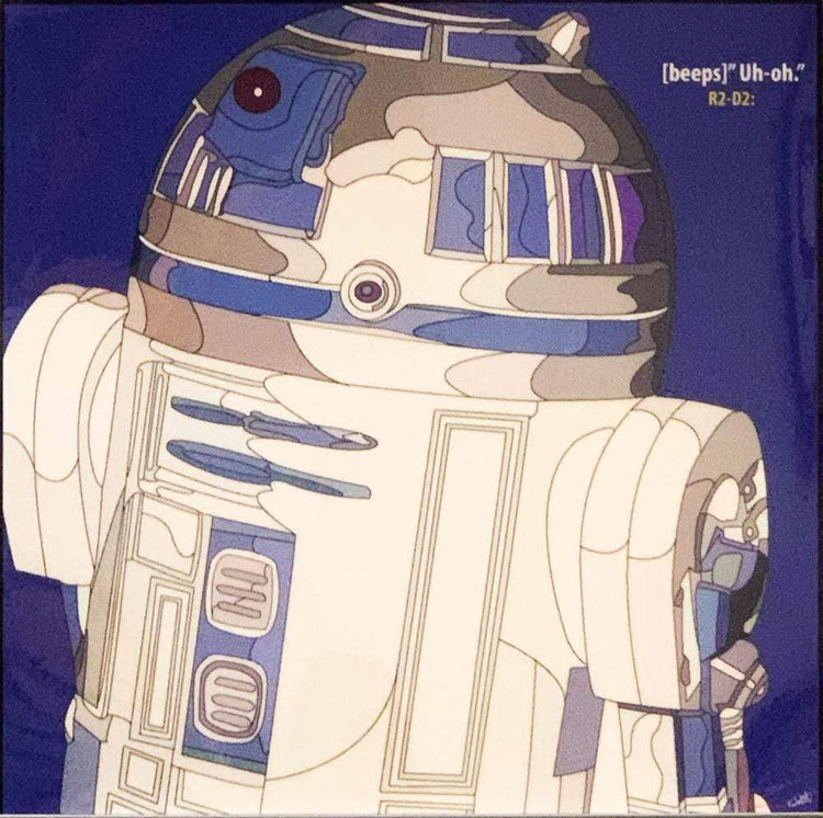 R2D2 Medium Pop Art (20'X20') – BookXcess
