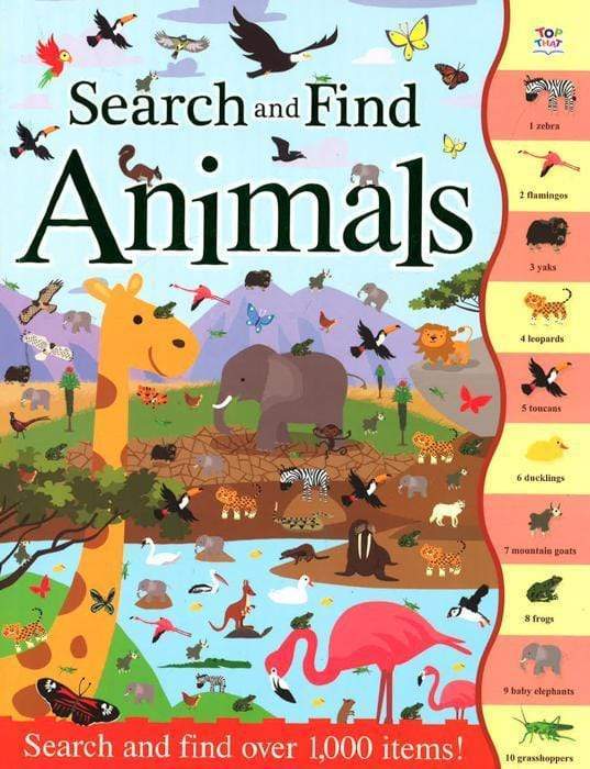 Search And Find Animals – BookXcess