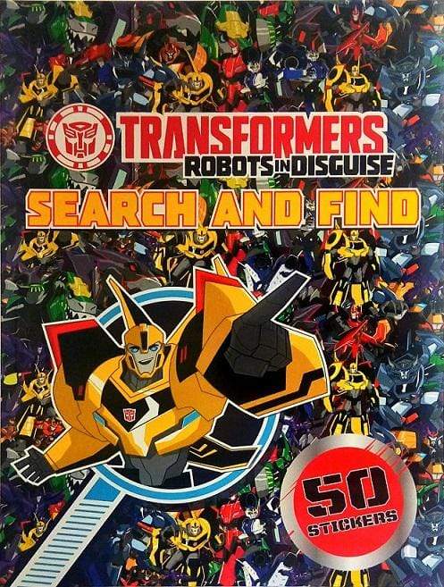 Search And Find: Transformers Robots In Disguise – BookXcess