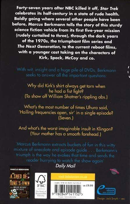 Set Phasers To Stun: 50 Years Of Star Trek – BookXcess